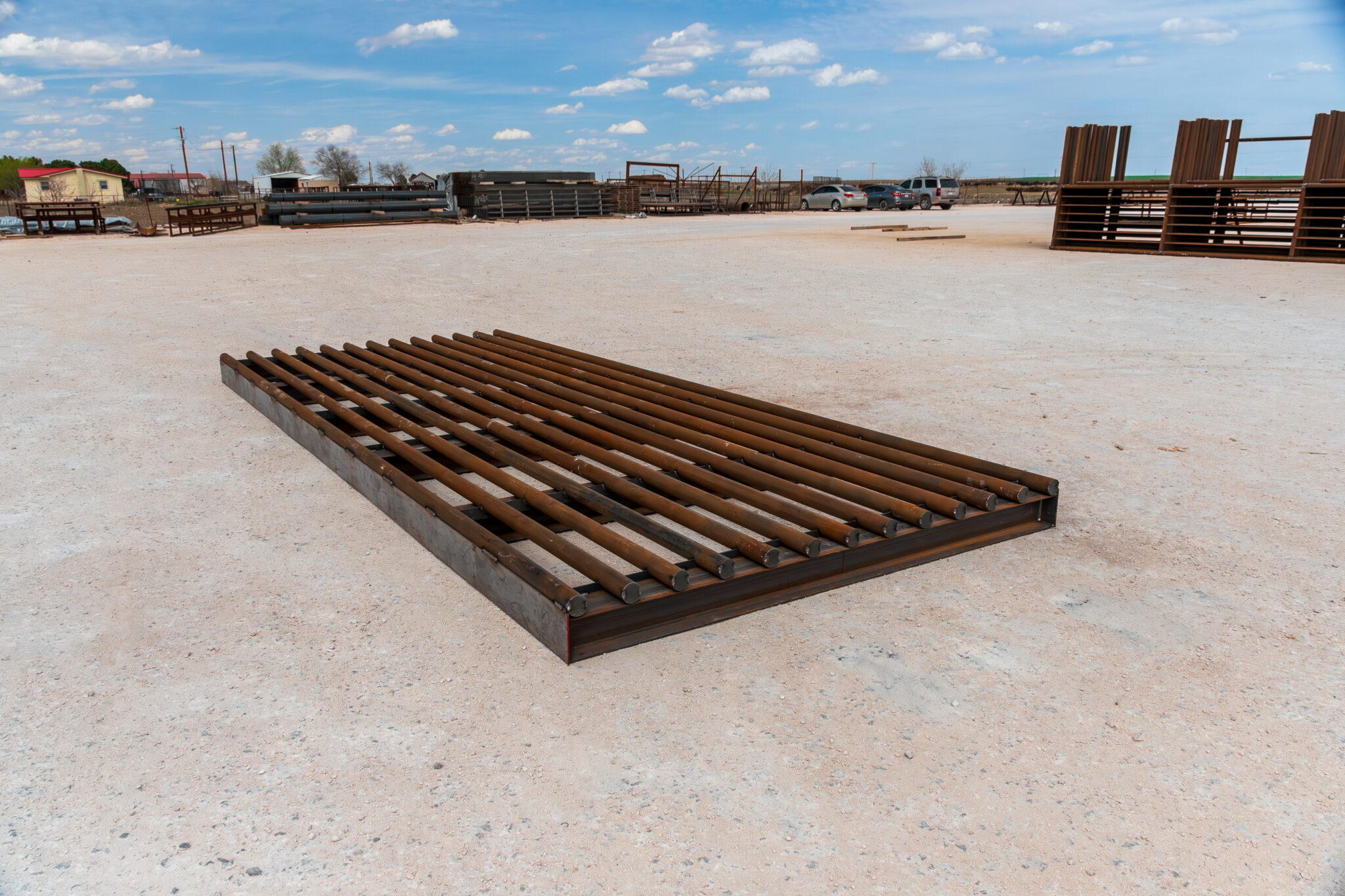 Cattle Guard - 8 FT Wide | JB Pipe MFG
