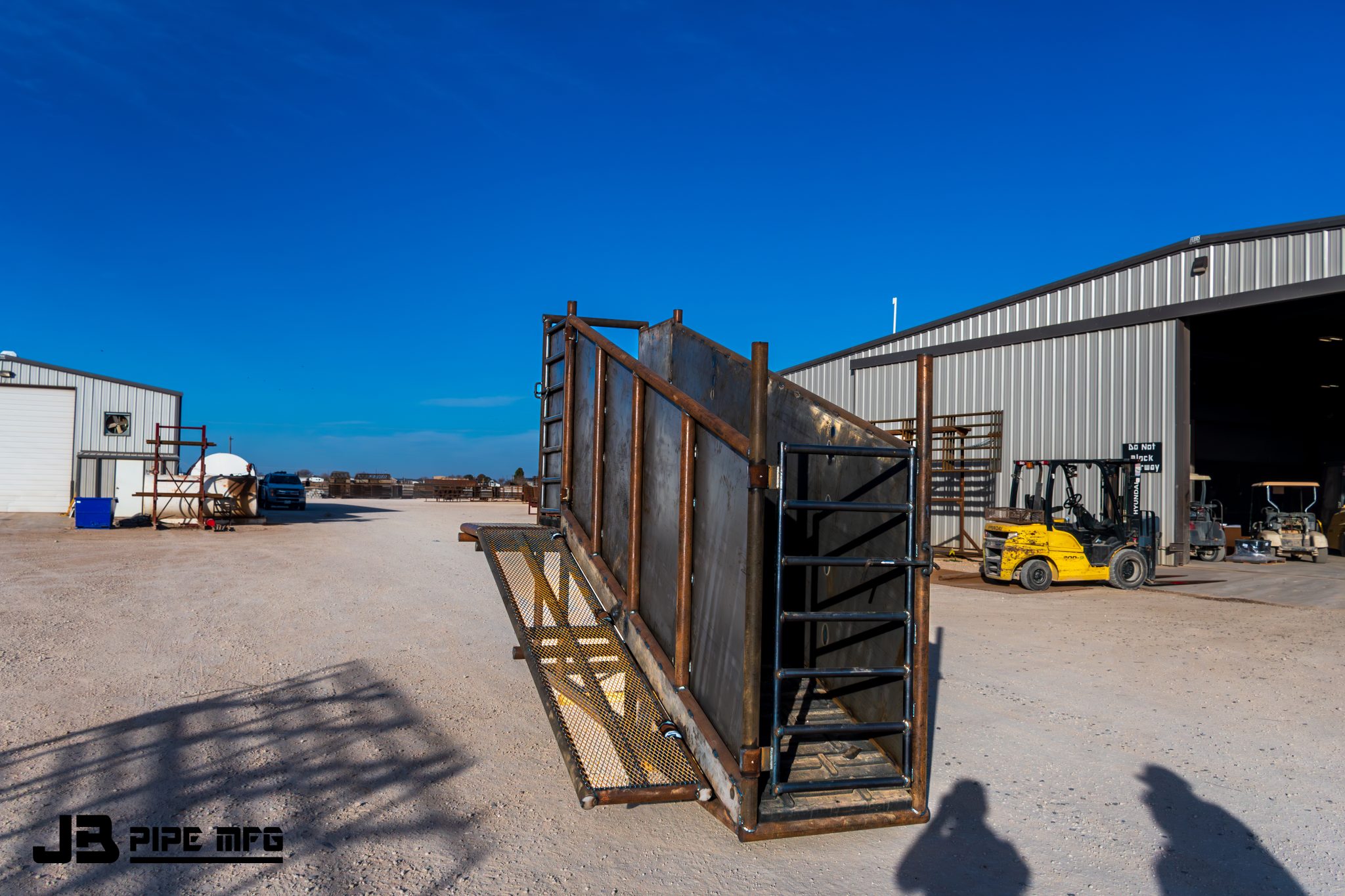 Cattle Loading Ramp | JB Pipe MFG